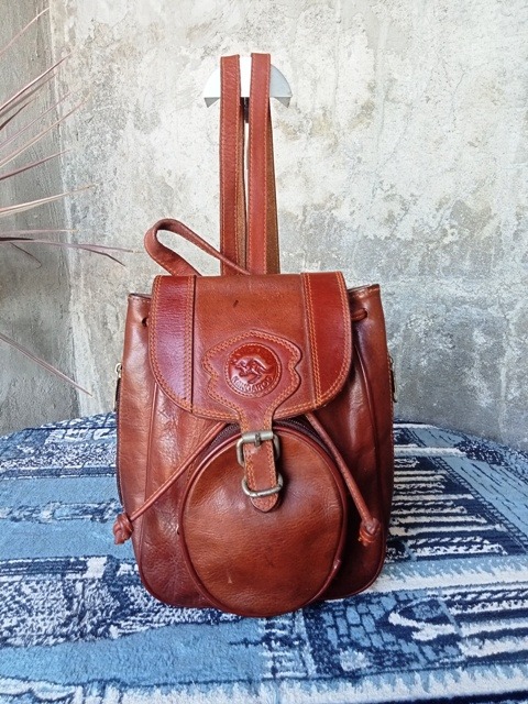 VINTAGE KANGAROO MINI BACKPACK, Women's Fashion, Bags & Wallets ...