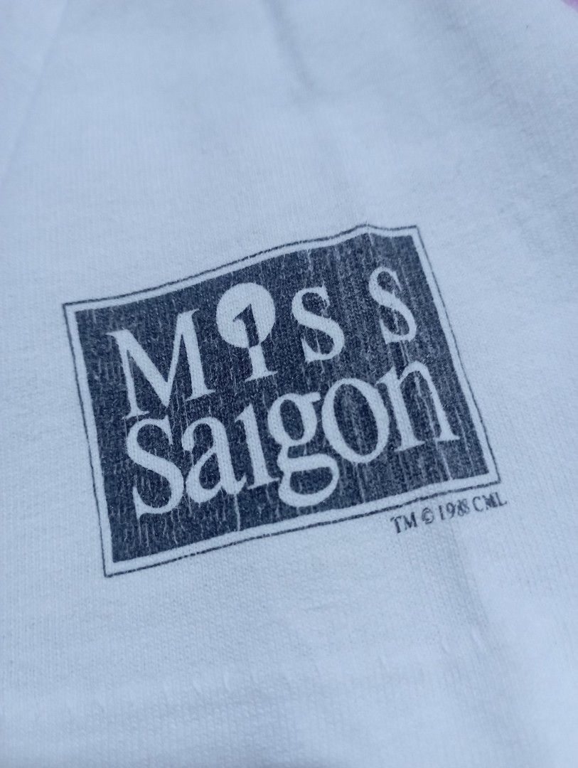 Vintage Miss Saigon Tee, Men's Fashion, Tops & Sets, Tshirts & Polo ...