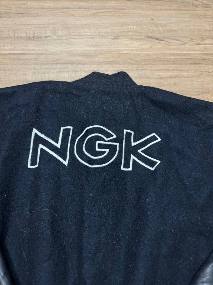 VINTAGE NGK RACING VARSITY JACKET, Hobbies & Toys, Collectibles ...