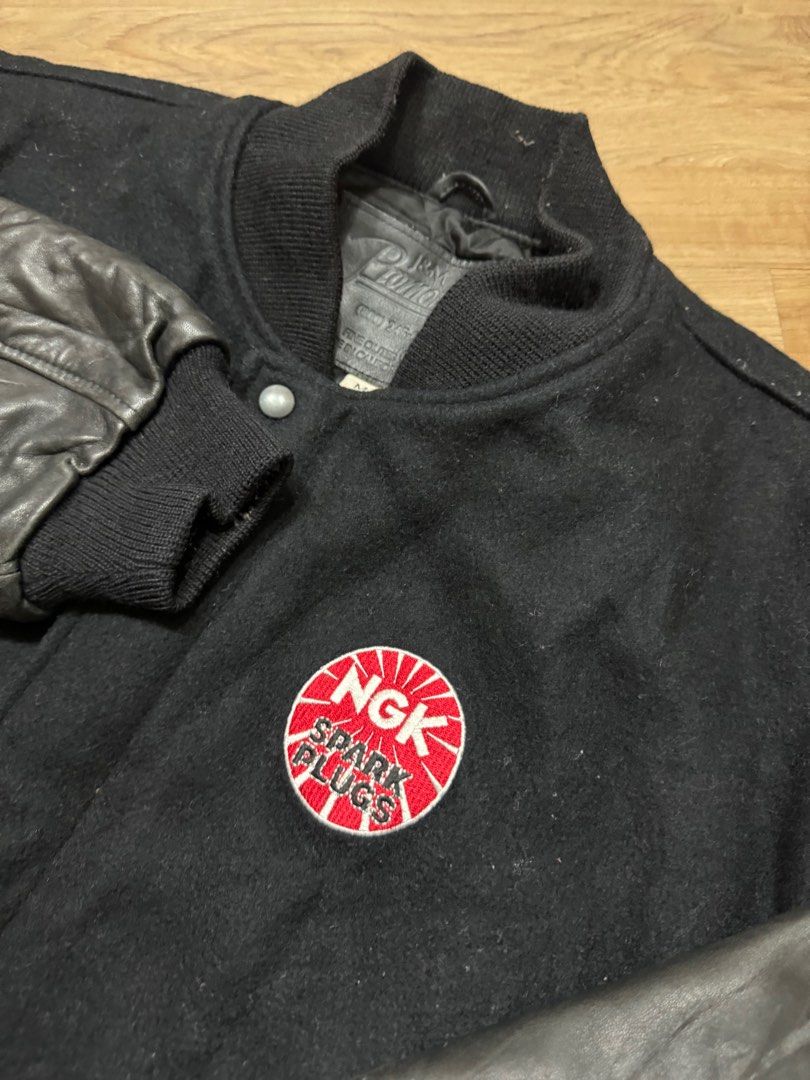 VINTAGE NGK RACING VARSITY JACKET, Hobbies & Toys, Collectibles ...