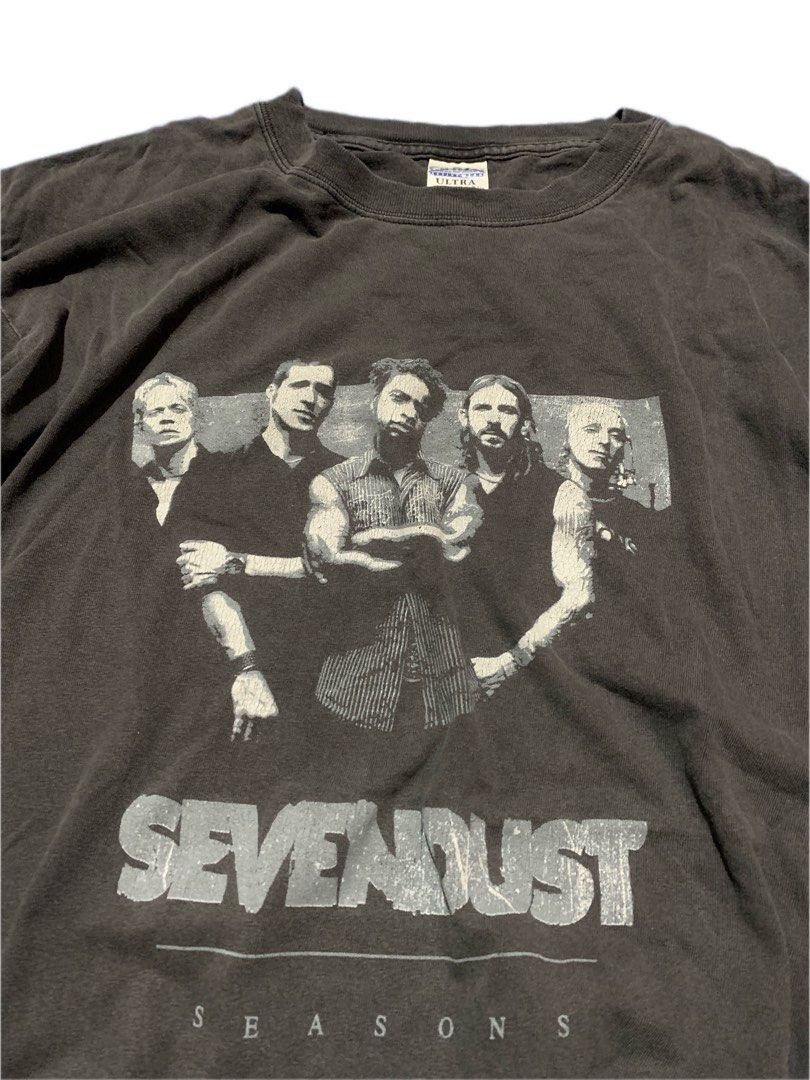 Vintage SEVENDUST 2003-2004 tour rare as effff, Men's Fashion, Tops ...