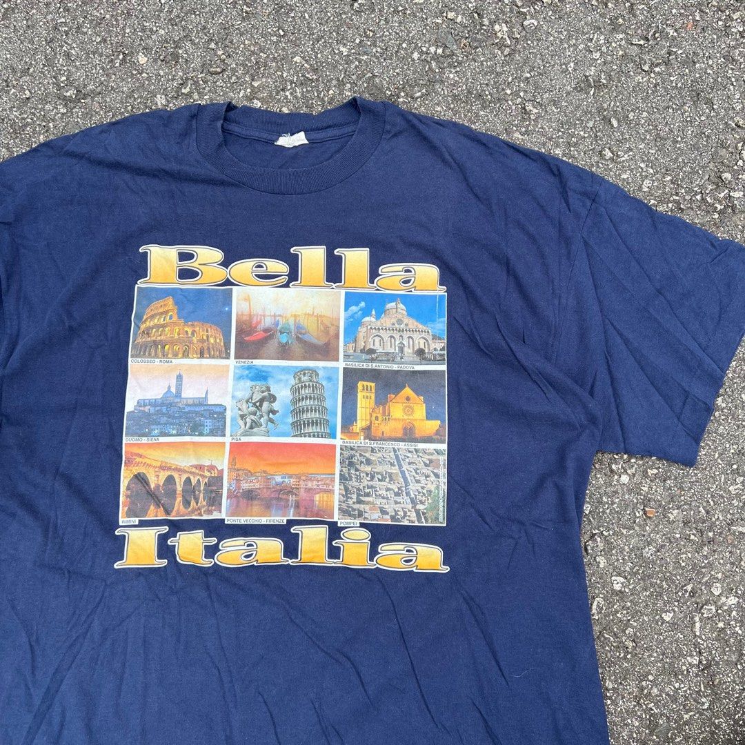 Vintage Tee 90s Italy, Men's Fashion, Tops & Sets, Tshirts & Polo ...