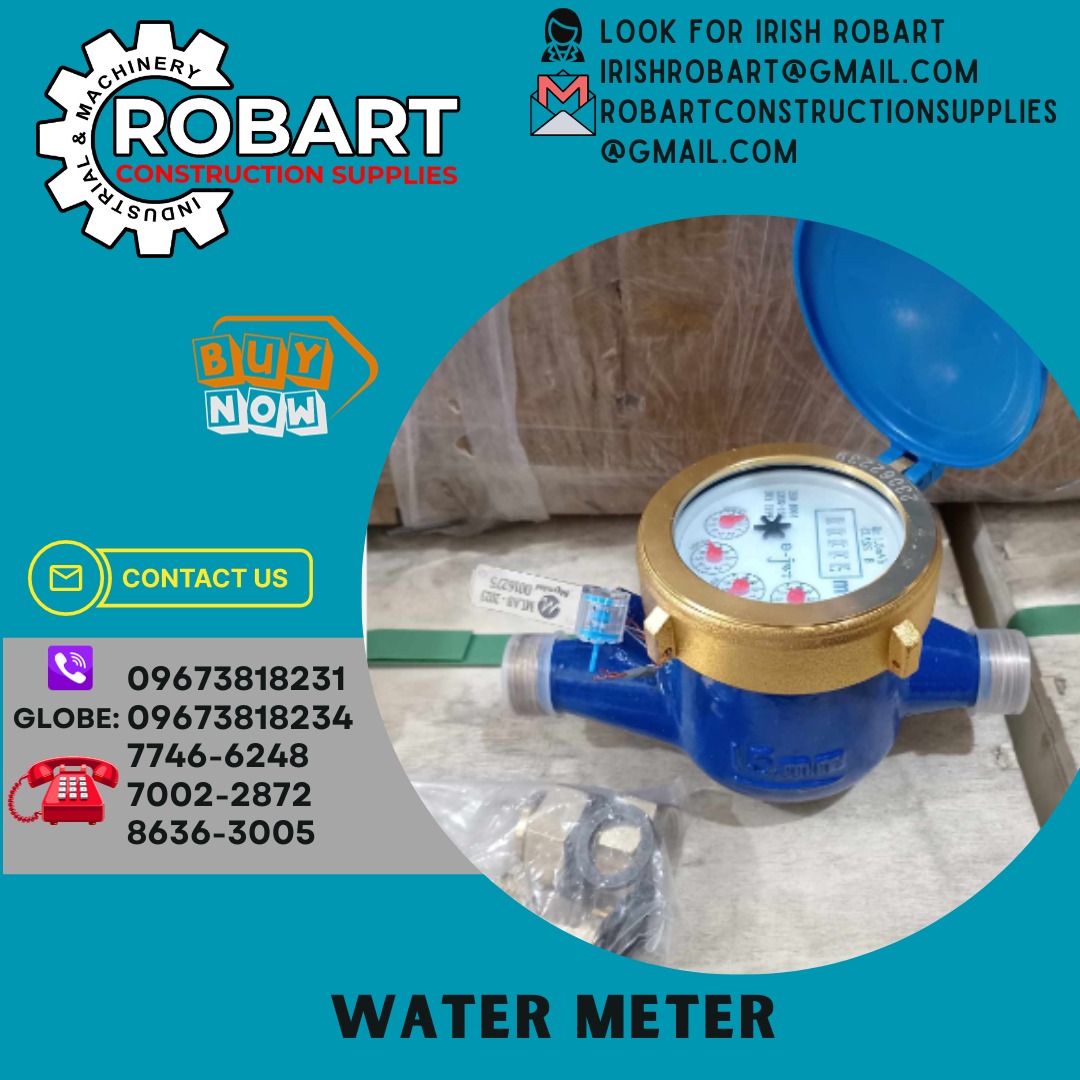 Water meter with maynilad cert, Commercial & Industrial, Construction ...