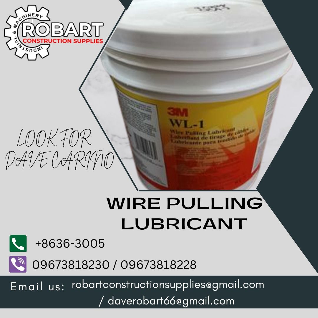 WIRE PULLING LUBRICANT, Commercial & Industrial, Construction Tools ...