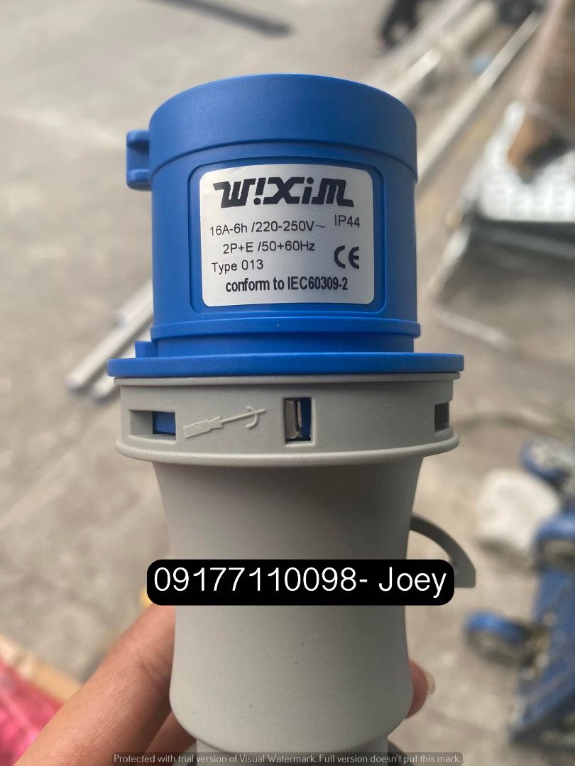 Wixim Industrial Plug, Commercial & Industrial, Construction & Building ...