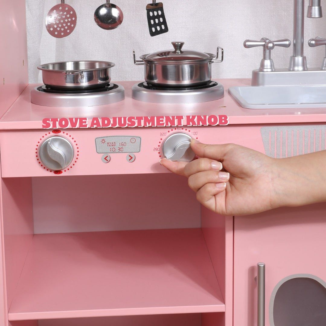 Wooden Heart Kitchen, Hobbies & Toys, Toys & Games on Carousell