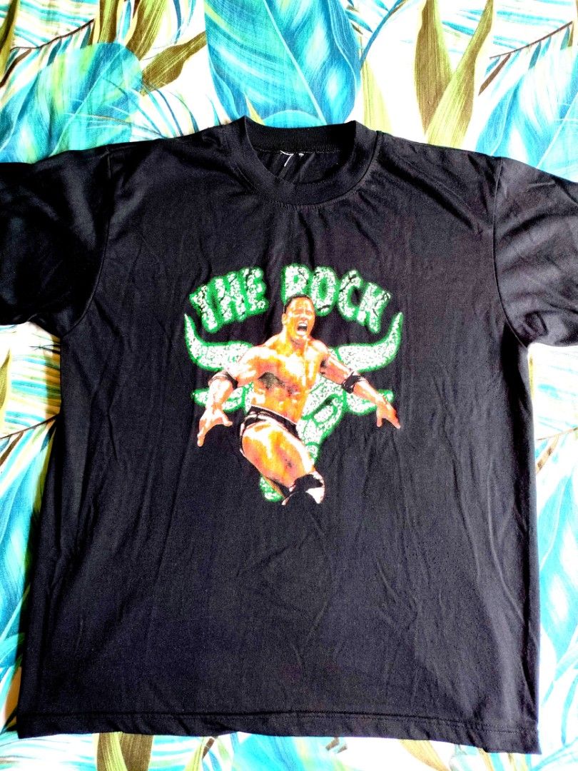 WWE T-shirts The Rock, Stone Cold Austin, SummerSlam, Men's Fashion ...