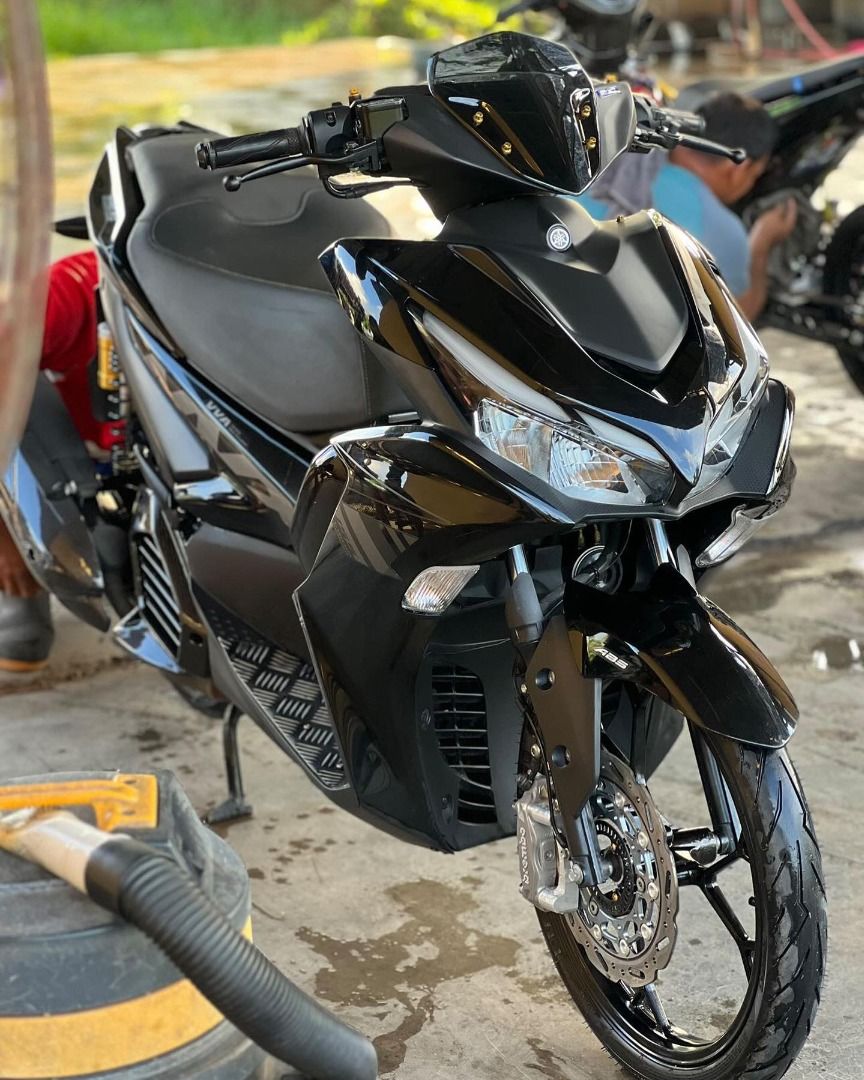 XTERO RIM AEROX155 V1 V2 XTERO X33 1.6X17/ 1.6X17 SPORT RIM * BLACK ...