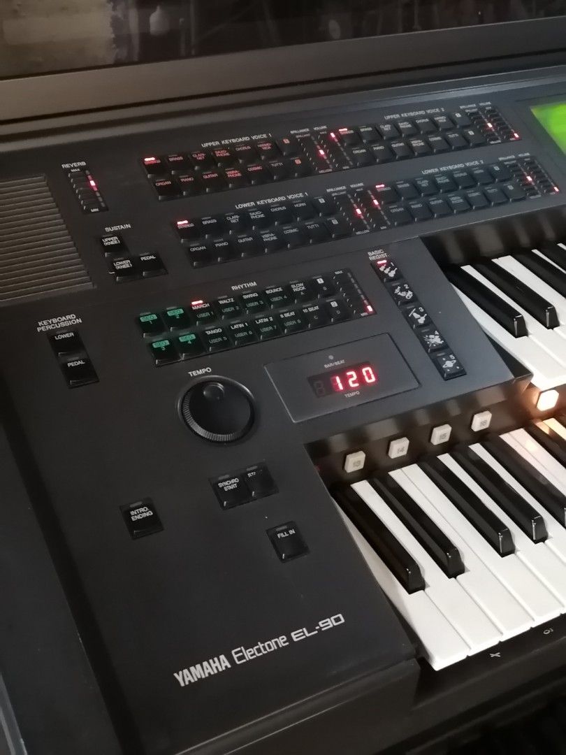Yamaha Electone EL90 Organ, Hobbies & Toys, Music & Media, Musical Instruments on Carousell