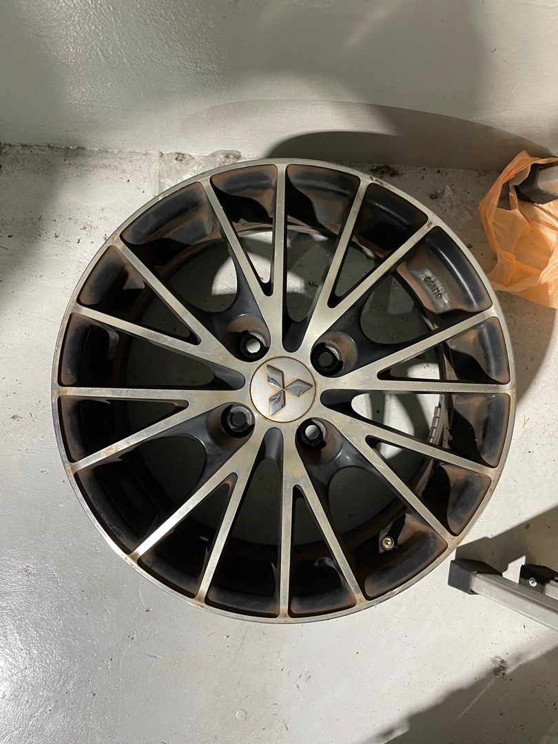 15 inch rims 4x100 PCD, Car Accessories, Tyres & Rims on Carousell