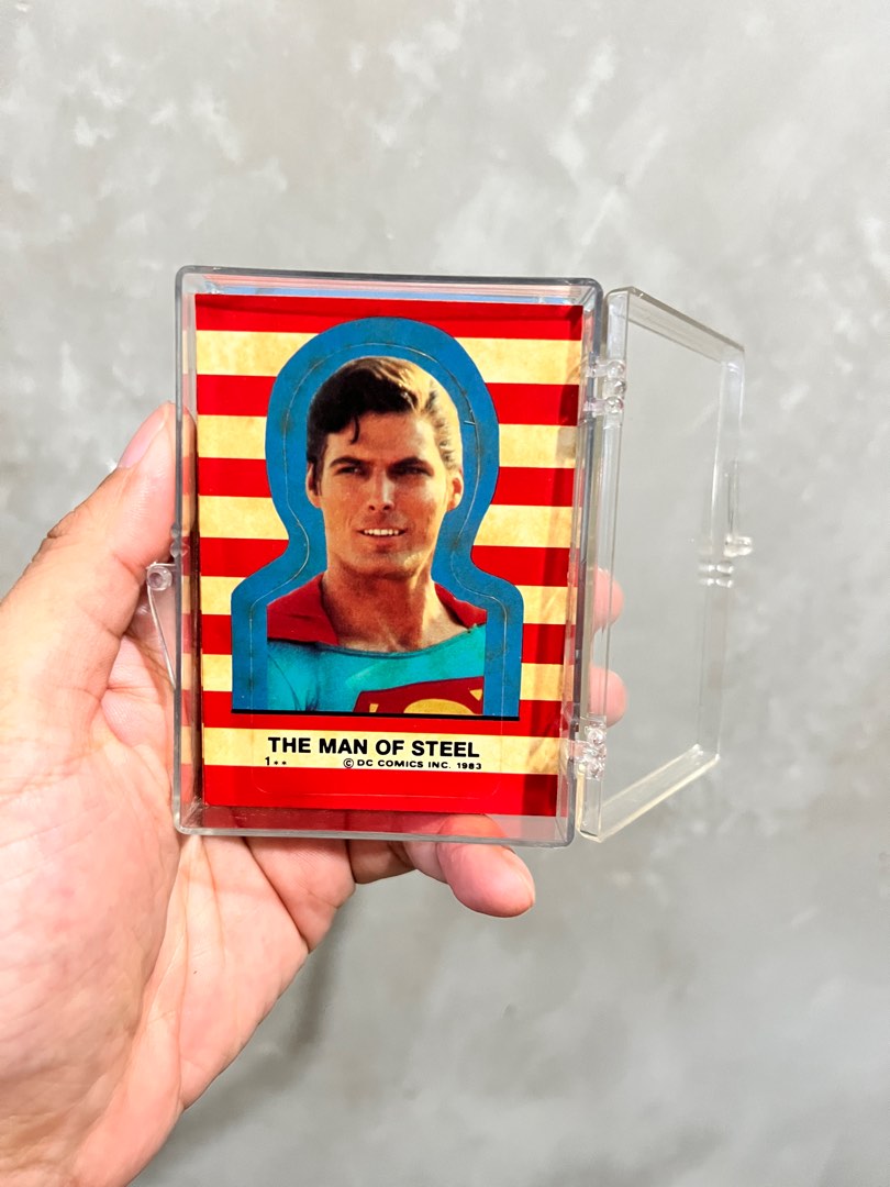 1983 Superman III Cards/Stickers with packaging, Hobbies & Toys ...