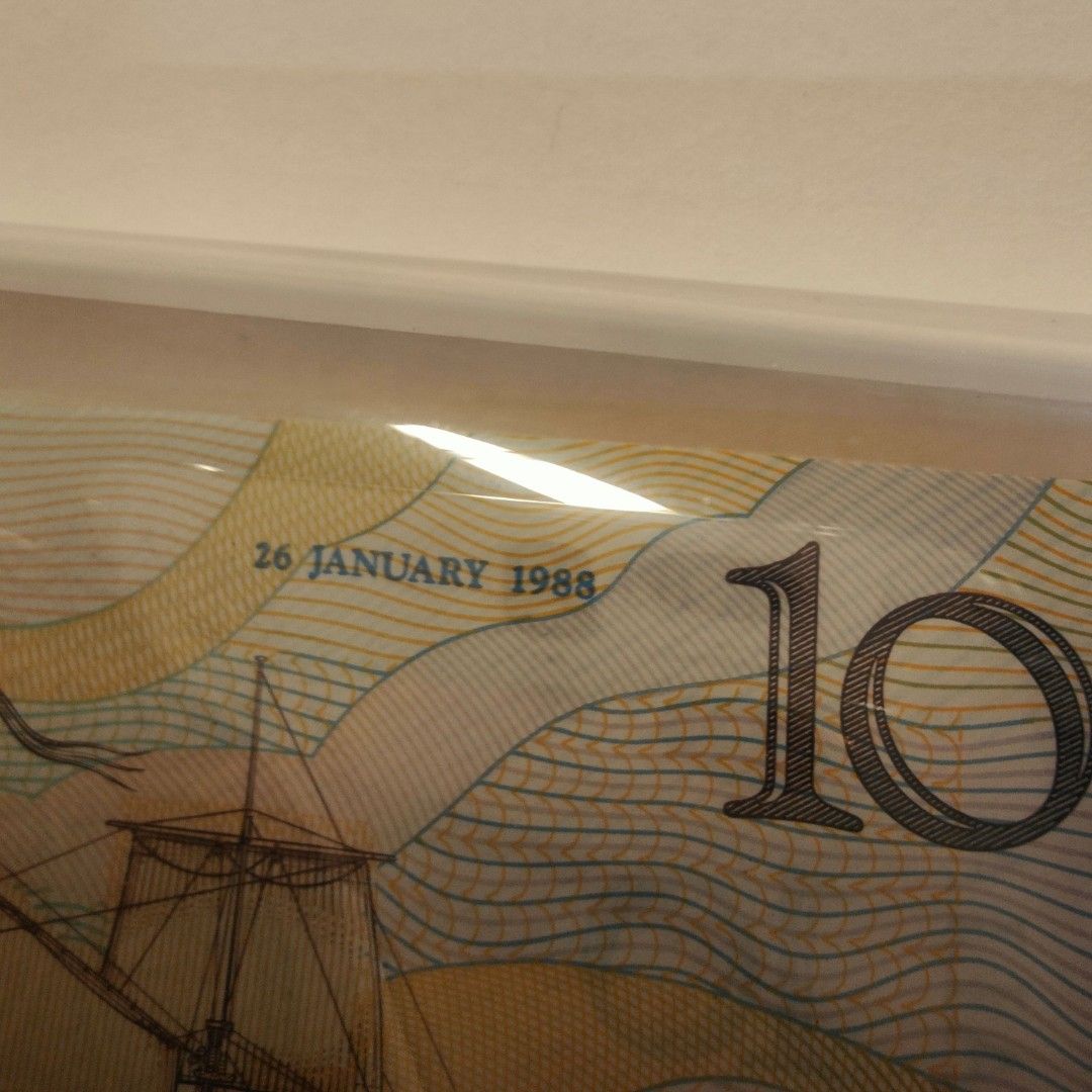 AU $10- 1st Polymer Note in the world; Bicentenary AA Prefix First Day ...
