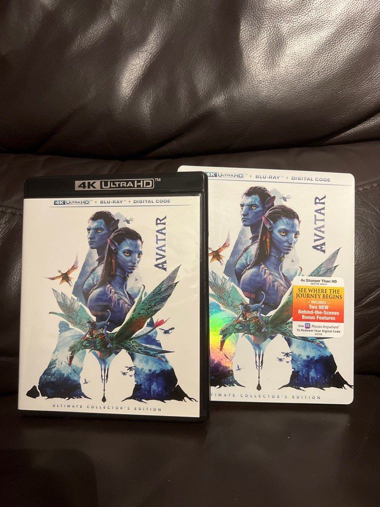 (2023)(3 discs) Avatar 4K Ultra HD UHD - Blu-ray ( Bluray ), Hobbies ...