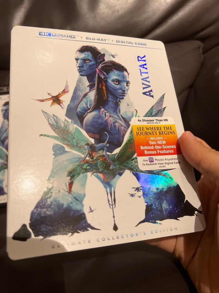 (2023)(3 discs) Avatar 4K Ultra HD UHD - Blu-ray ( Bluray ), Hobbies ...