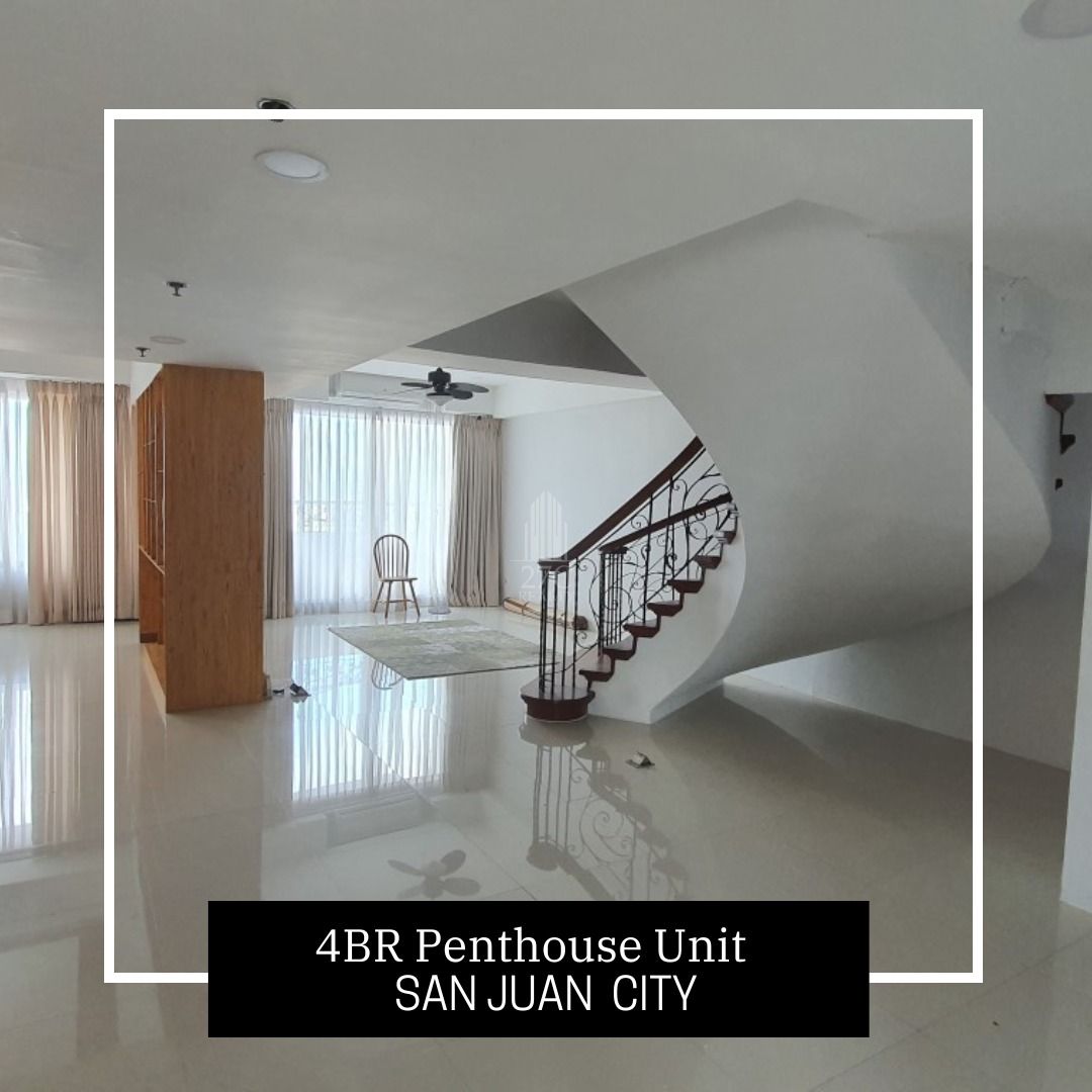 4BR Penthouse Condo Unit For Rent in LPL Condominium Greenhills San Juan, Property, Rentals ...