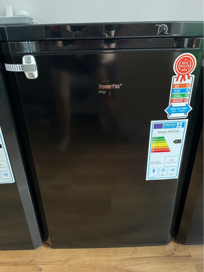 90L upright freezer, TV & Home Appliances, Kitchen Appliances ...