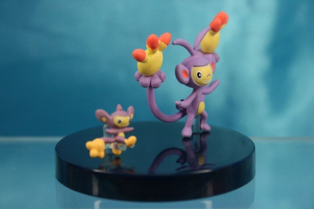寵物小精靈 扭蛋 立體圖鑑 雙尾怪手 長尾怪手 Tomy Takara ARTS Pokemon Zukan DP15 1/40 Scale ...