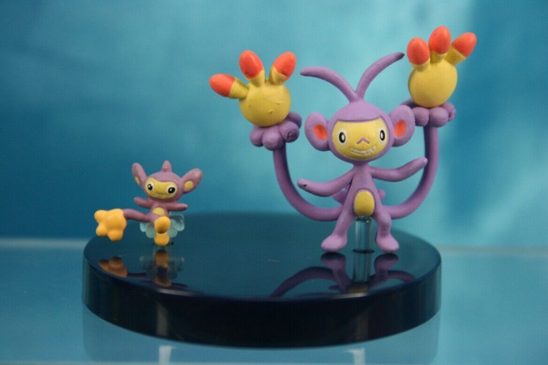 寵物小精靈 扭蛋 立體圖鑑 雙尾怪手 長尾怪手 Tomy Takara ARTS Pokemon Zukan DP15 1/40 Scale ...