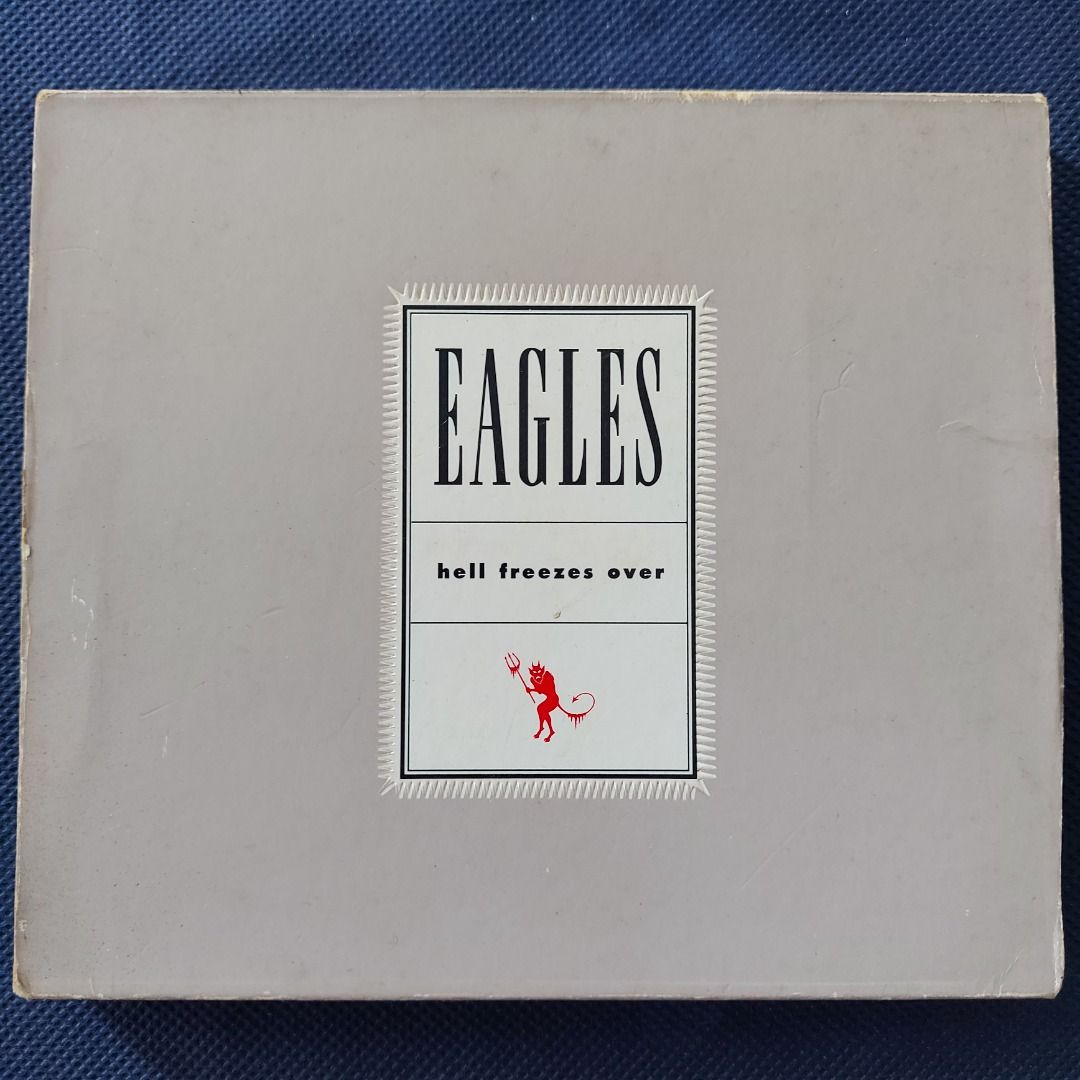 (發燒碟) EagLes - HELL FREEZES OVER 精選 CD (94年 舊版, 連紙套) hoteL caLifornia ...