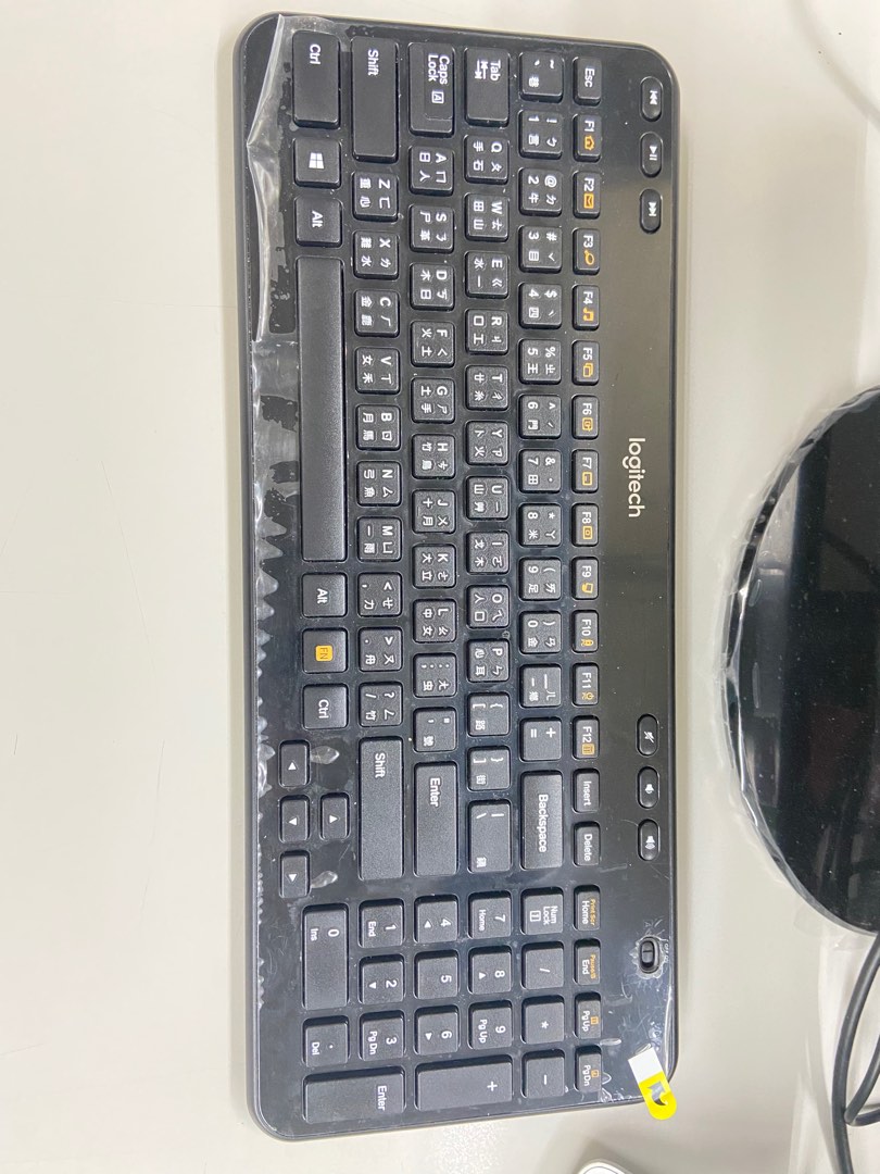 狀況良好羅技 K360r 無線鍵盤, 電腦及科技產品, 電腦周邊產品, 電腦鍵盤及相關產品在旋轉拍賣