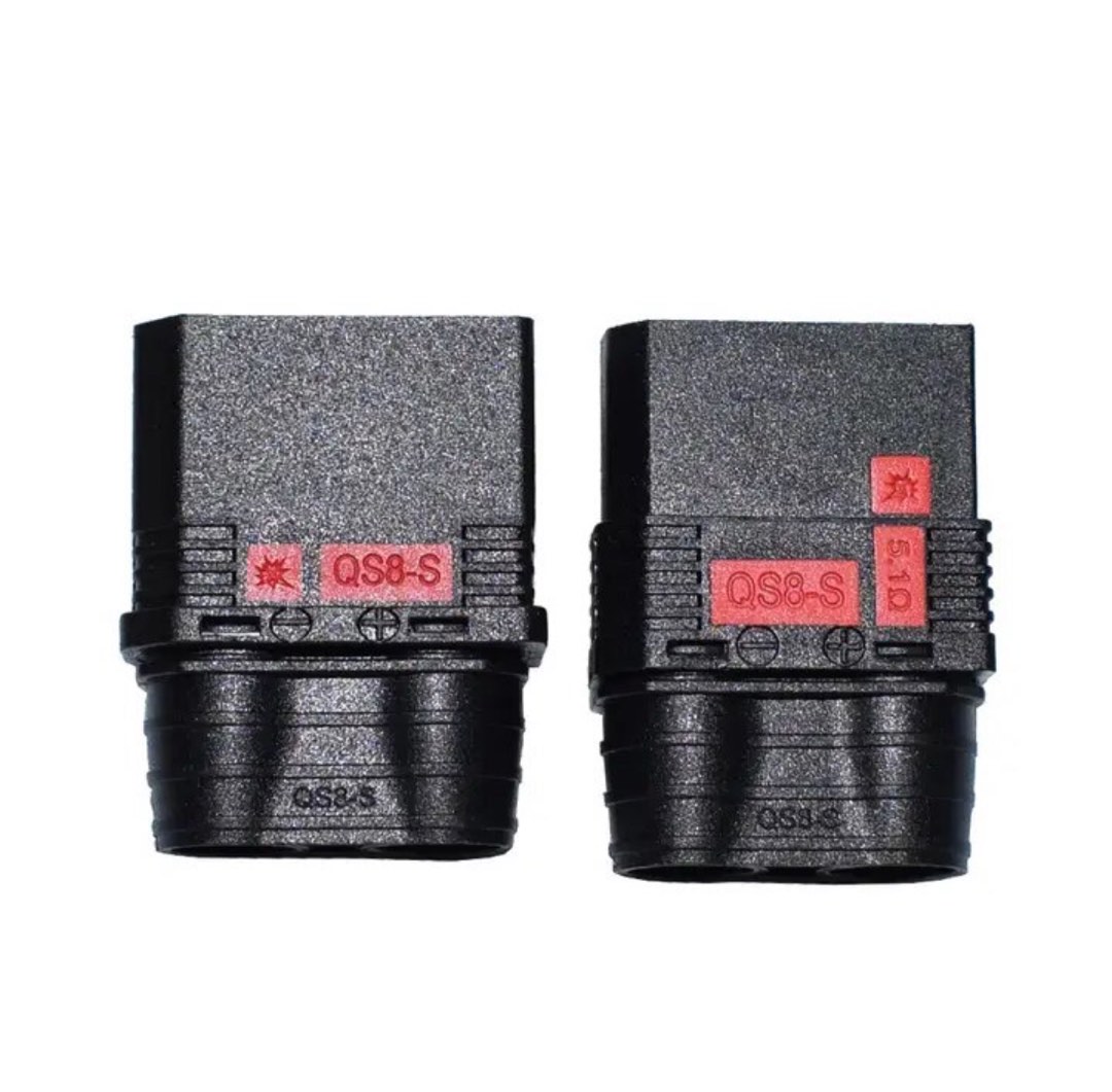 * QS8-S Connector Male and Female Kit RC Battery ESC QS8-S Heavy Duty ...
