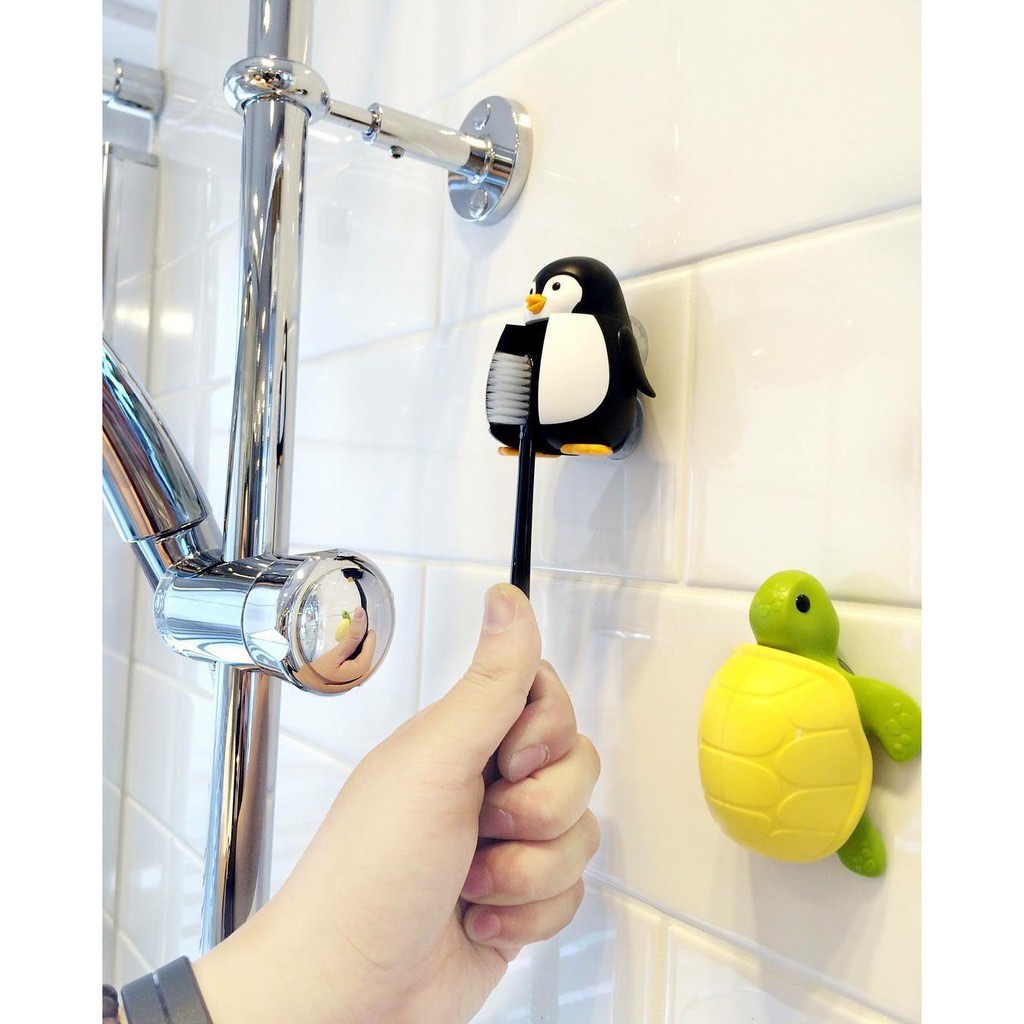 ♥️ Toothbrush Holder Cute Animals for Adults Kids Brush Teeth Fun ...