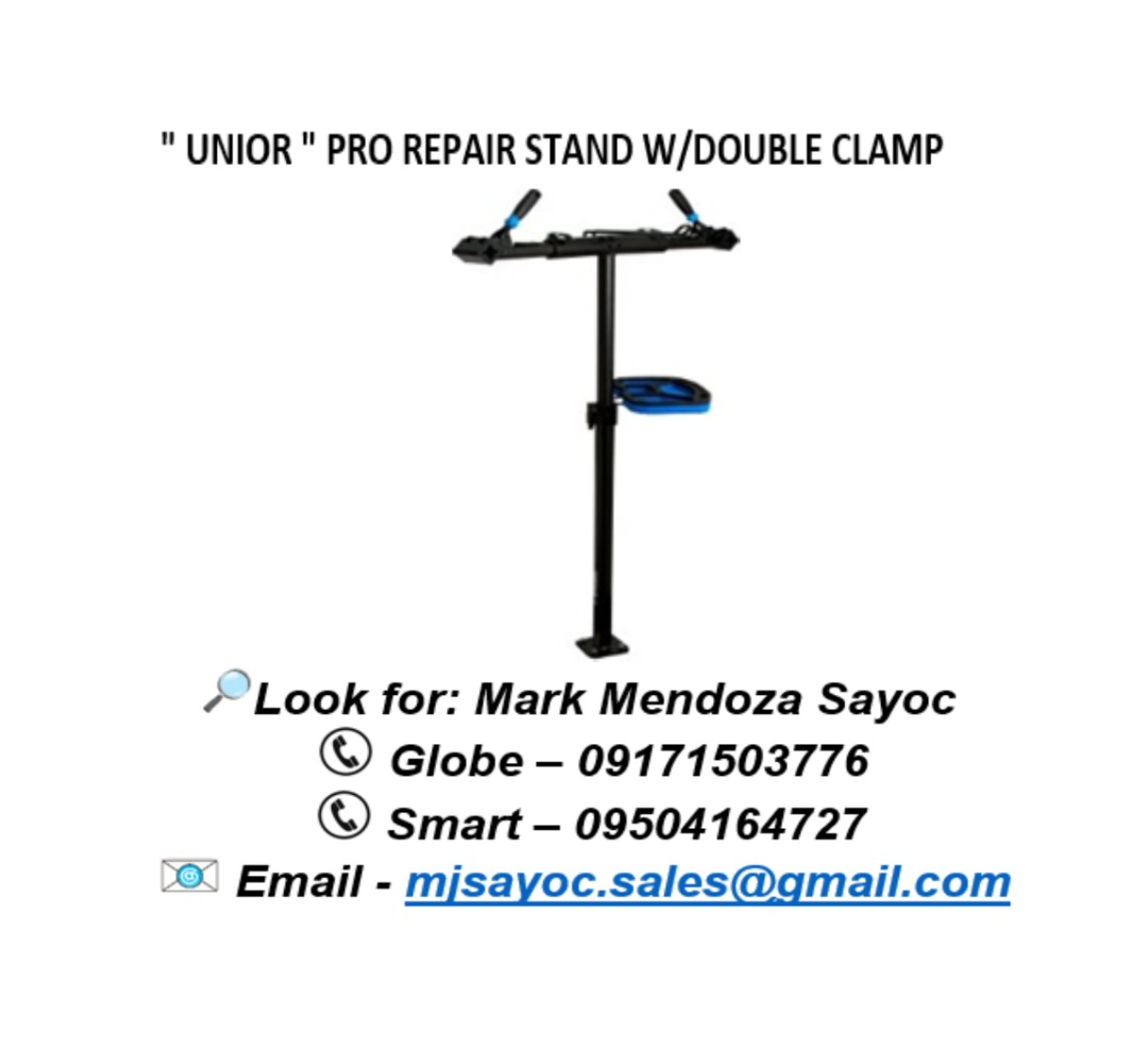 " UNIOR " PRO REPAIR STAND W/DOUBLE CLAMP without base Plate ...