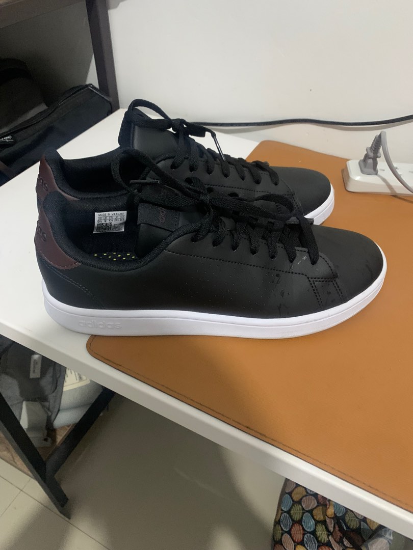 ADIDAS LIFESTYLE ADVANTAGE BLACK ID9630, Men's Fashion, Footwear ...