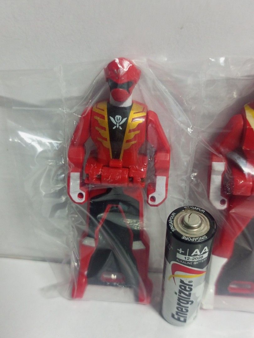DX Red Ranger Key Set ( Maskman, Fiveman, Turbo Ranger , Gokaiger ...