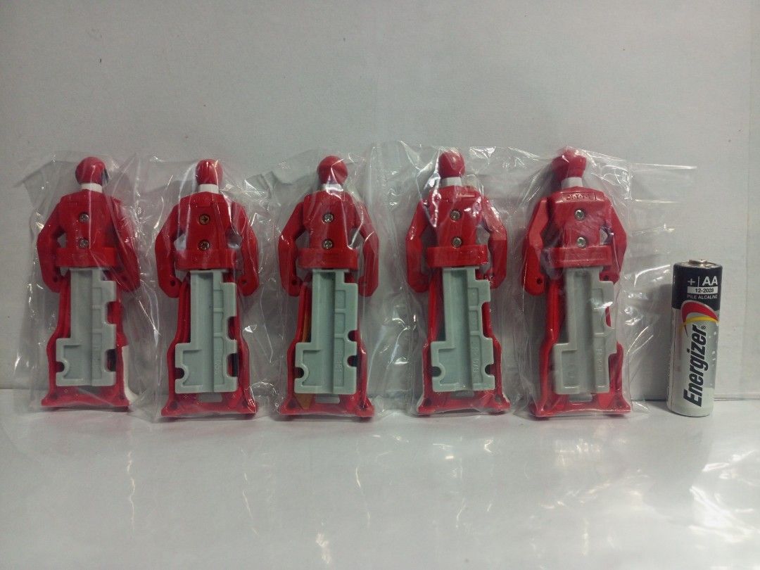 DX Red Ranger Key Set ( Maskman, Fiveman, Turbo Ranger , Gokaiger ...