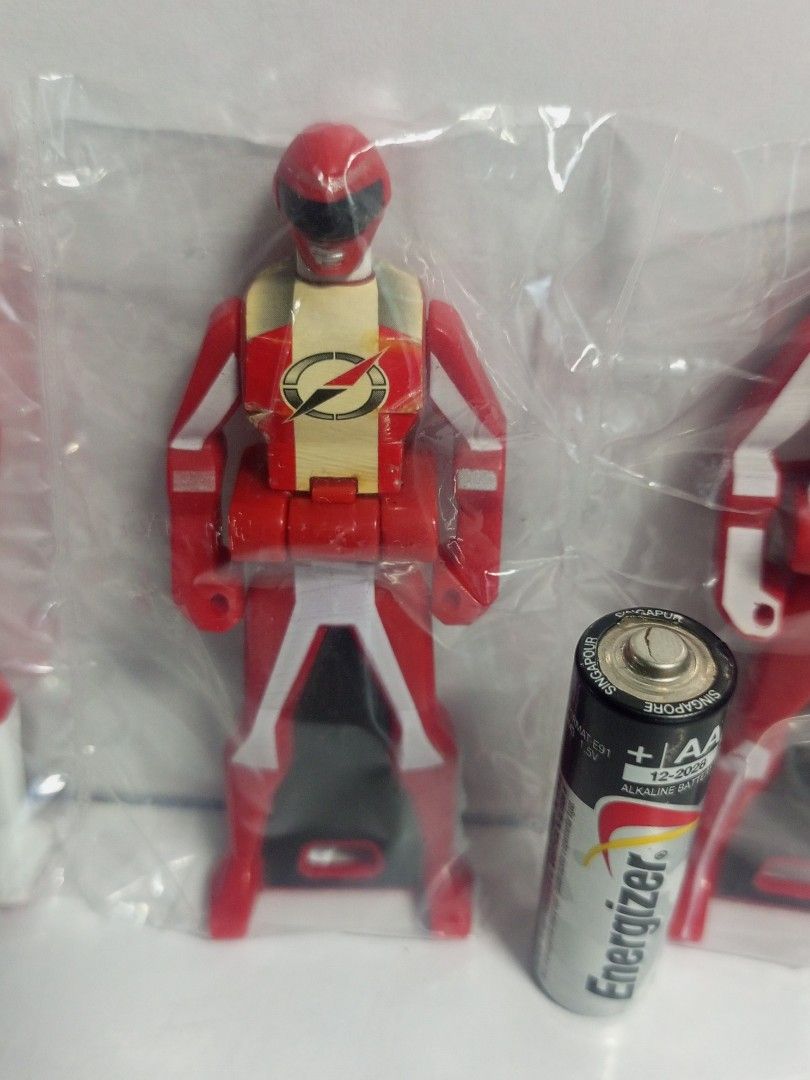 DX Red Ranger Key Set ( Maskman, Fiveman, Turbo Ranger , Gokaiger ...