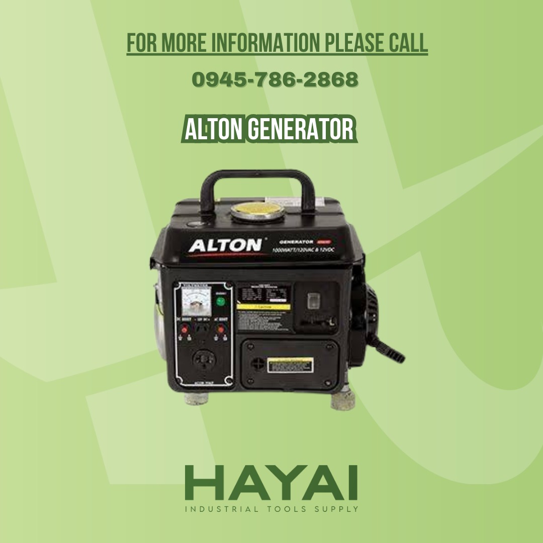 Alton Generator, Commercial & Industrial, Industrial Equipment on Carousell