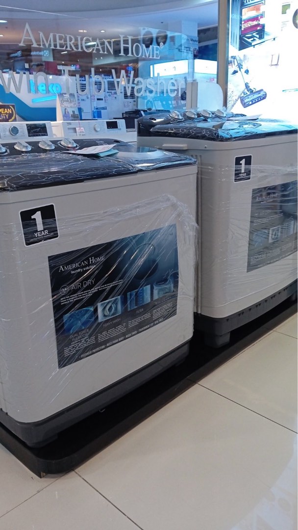 AMERICAN HOME TWIN TUB WASHING MACHINE, TV & Home Appliances, Washing ...