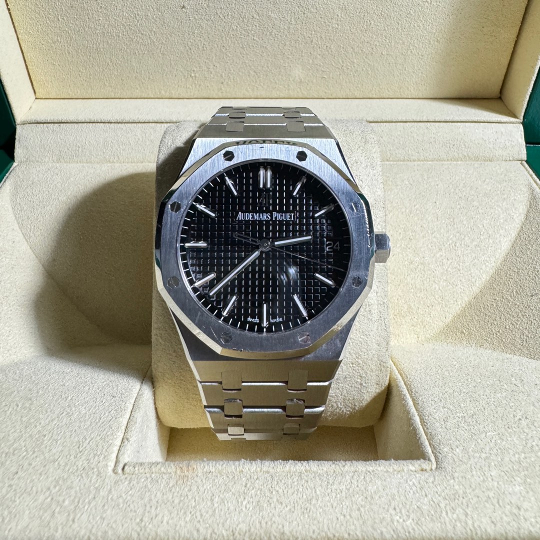 AP 15500 Black, Luxury, Watches on Carousell
