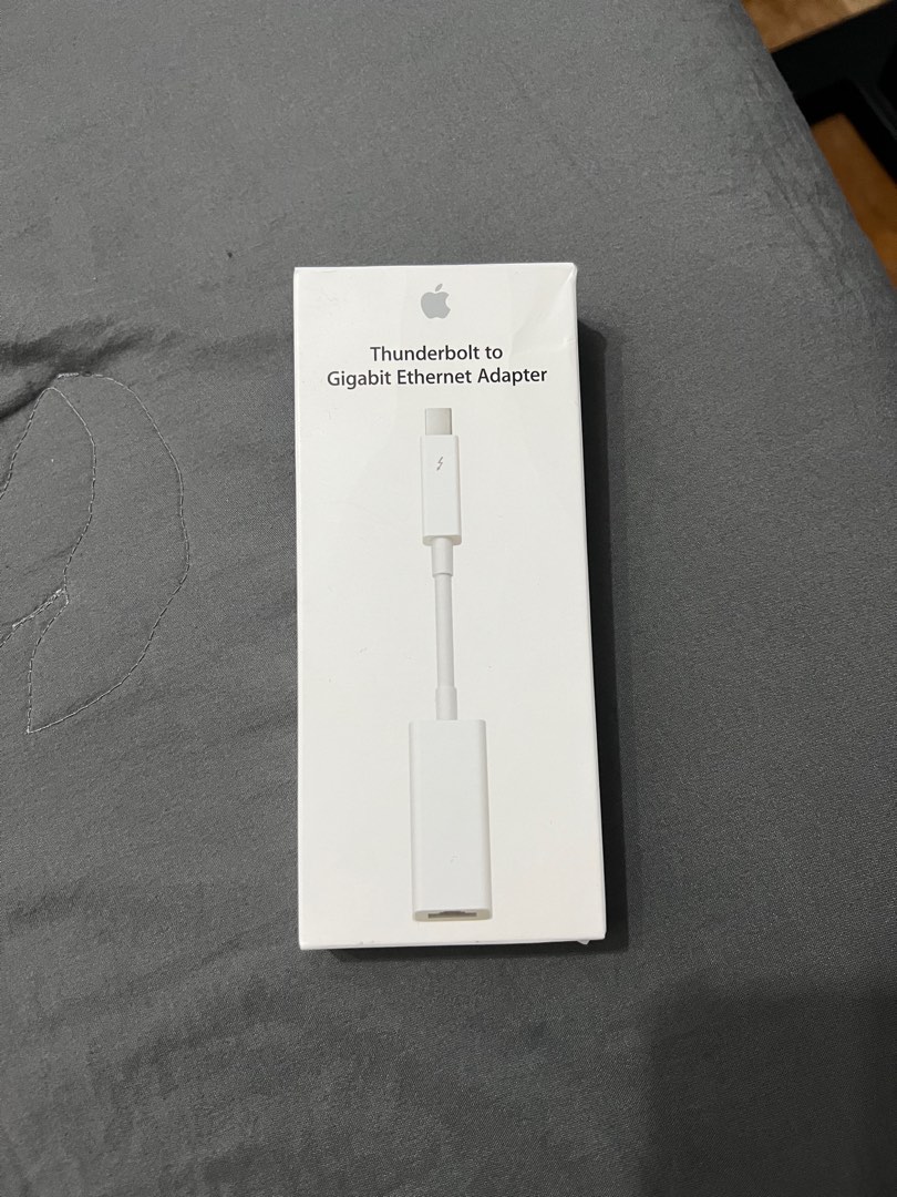 Apple Thunderbolt to Gigabit Ethernet Adapter, Computers & Tech, Parts ...
