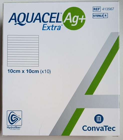Aquacel Ag+ Extra 10cm x 10cm, Health & Nutrition, Medical Supplies ...