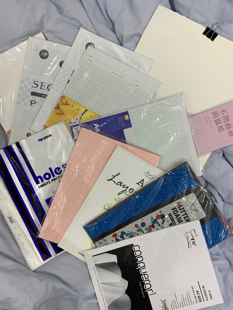 Art & Craft Paper (Set), Hobbies & Toys, Stationery & Craft, Craft ...