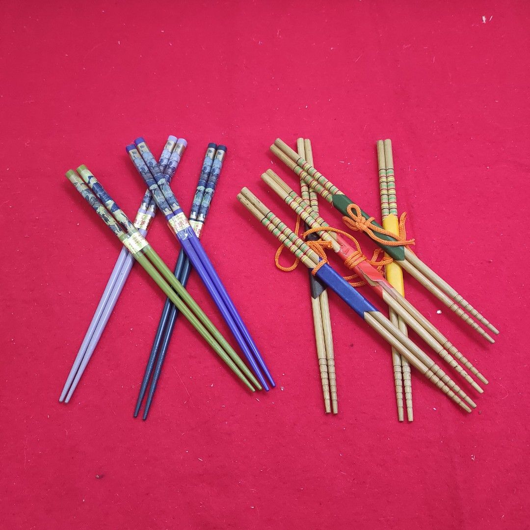 Assorted designs 9" chopstick for 29 each *R98, Furniture & Home Living ...