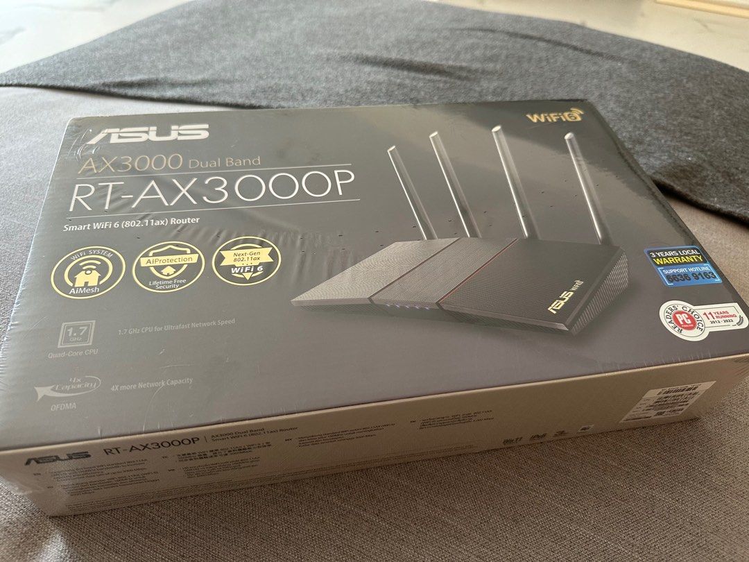 Asus AX3000P Wifi 6 Router, Computers & Tech, Parts & Accessories ...