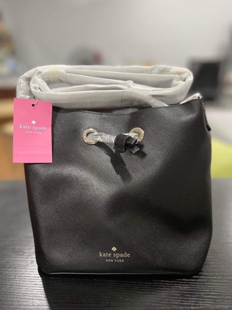 Authentic Kate Spade Small Eva Bucket with original tags, Luxury, Bags ...