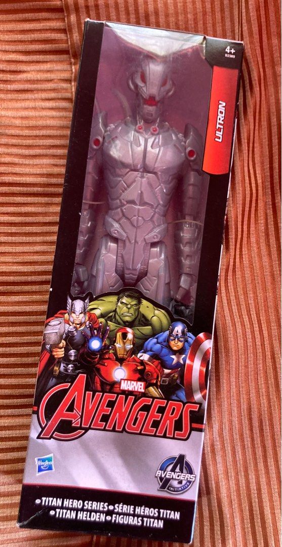 Authentic Marvel Avengers Hero Series Ultron 12 inches Figure, Hobbies ...