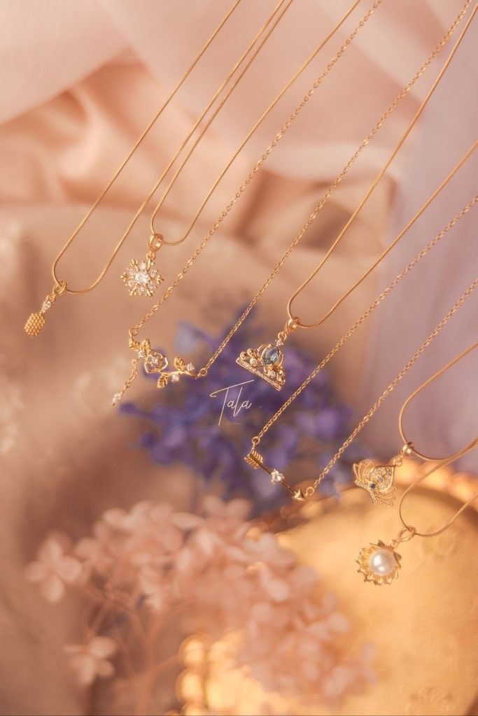 Authentic Tala by Kyla | Disney Princess - La Belle Rose Drop Necklace ...
