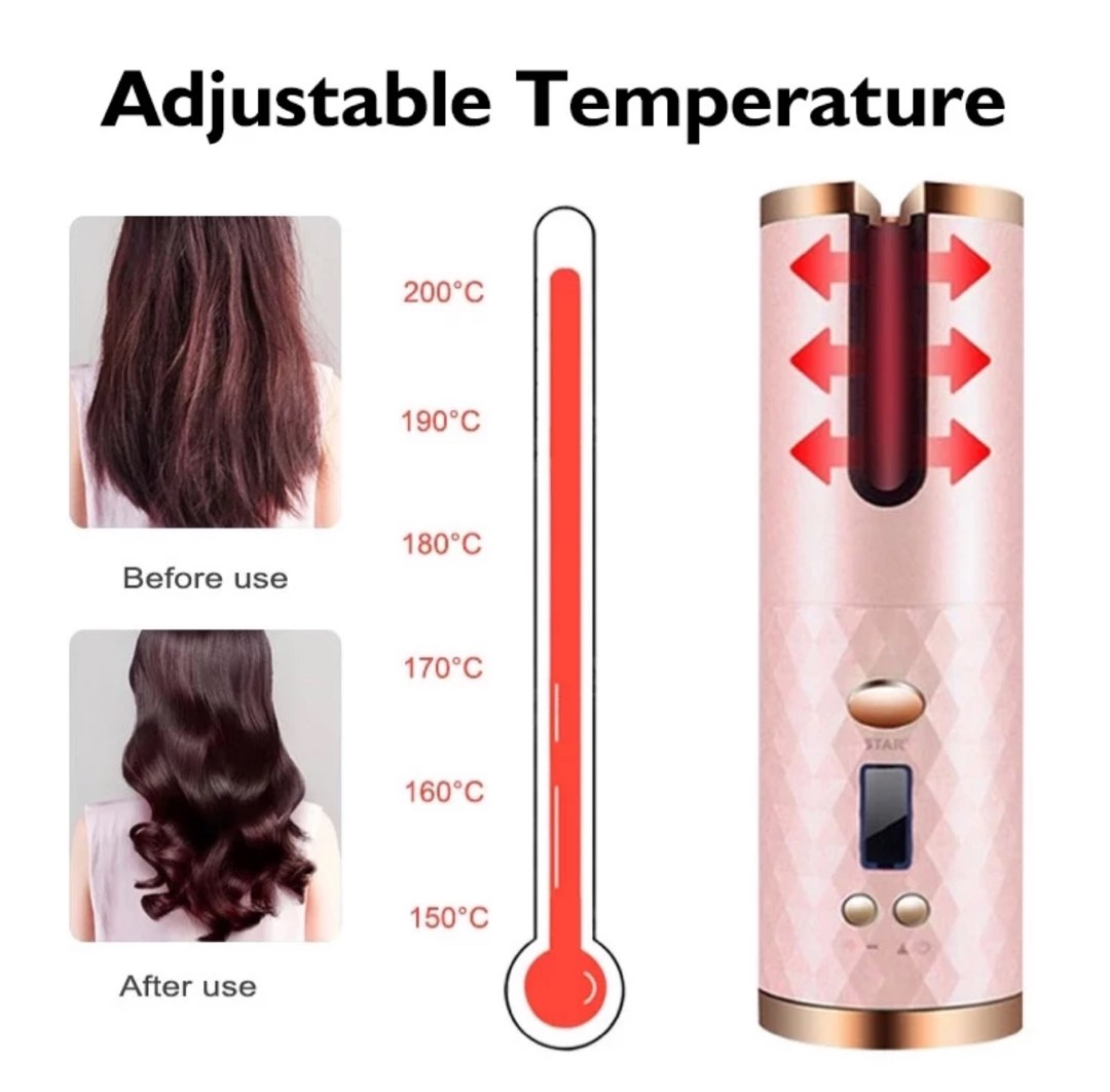 Automatic Hair Curler, Beauty & Personal Care, Hair on Carousell