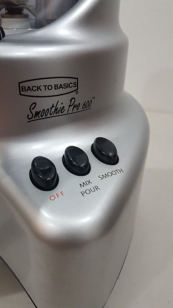 Back to Basics Smoothie Pro 600, TV & Home Appliances, Kitchen ...
