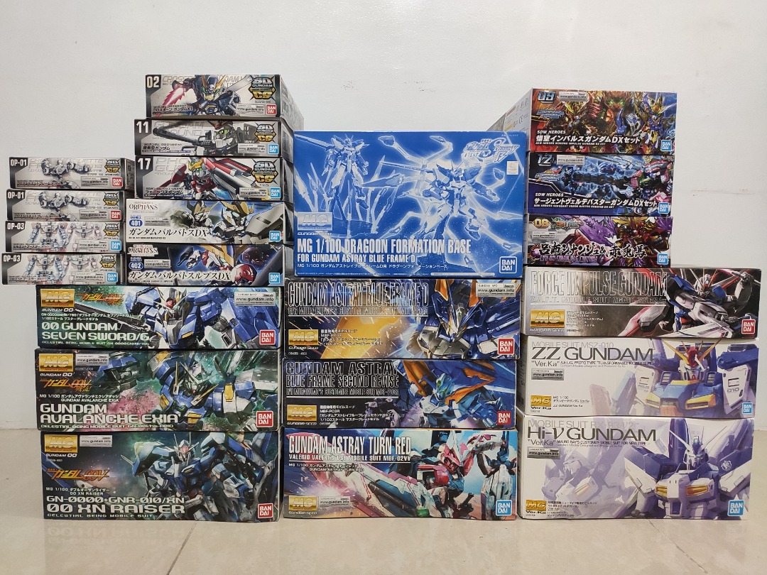 Bandai Gundam (SDCS, DX Set, and MG), Hobbies & Toys, Toys & Games on Carousell