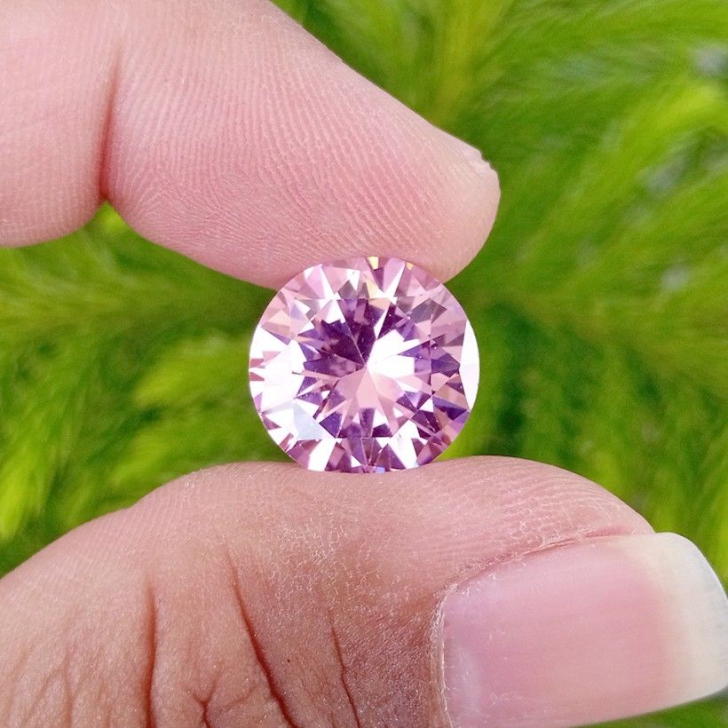 Batu Permata Pink Diamond Cubic Zirconia / Berlian Zircon Sirkon AAA ...