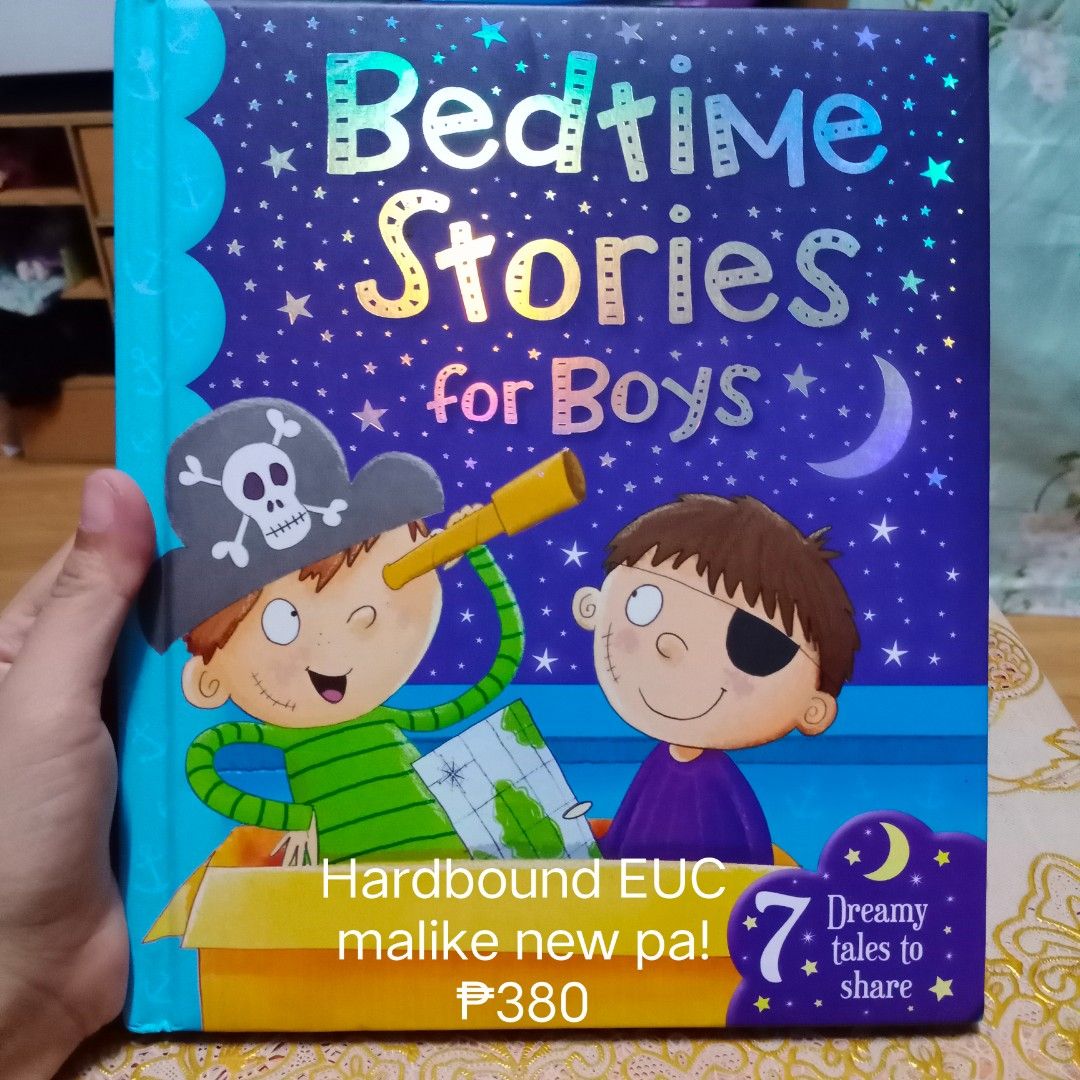 Bedtime Stories for Boys with 7 Dreamy tales to share, Hobbies & Toys ...
