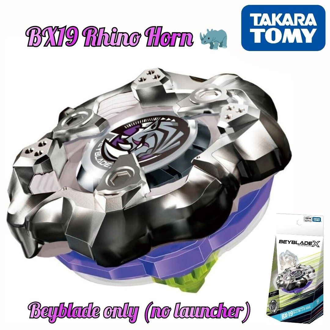 Beyblade X : BX19 Rhino Horn BX05 Wizard Arrow BX06 Knight Shield BX13 Knight Lance, Hobbies ...