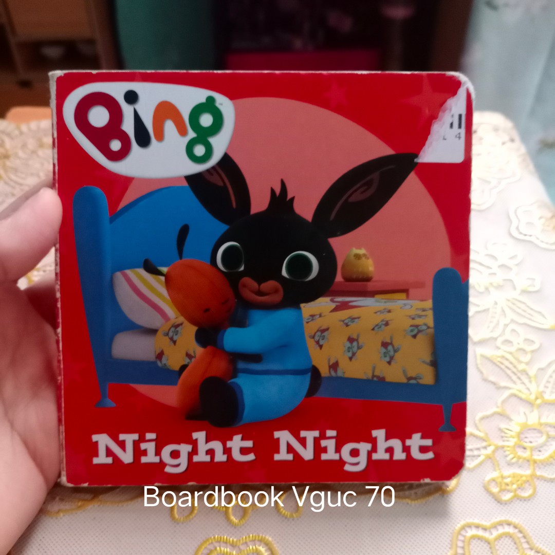 Bing Night Night Boardbook, Hobbies & Toys, Books & Magazines, Children ...