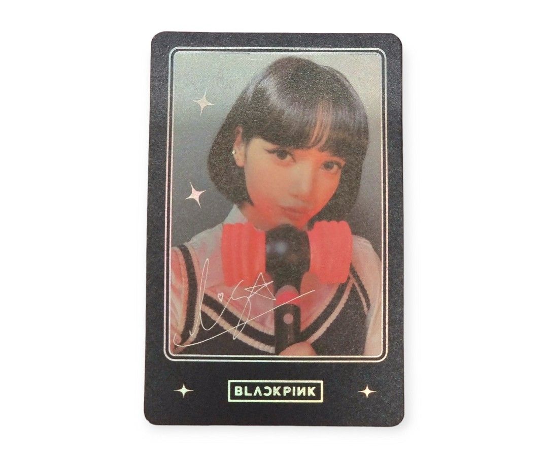 Blackpink LISA Photocard, Hobbies & Toys, Memorabilia & Collectibles, K ...